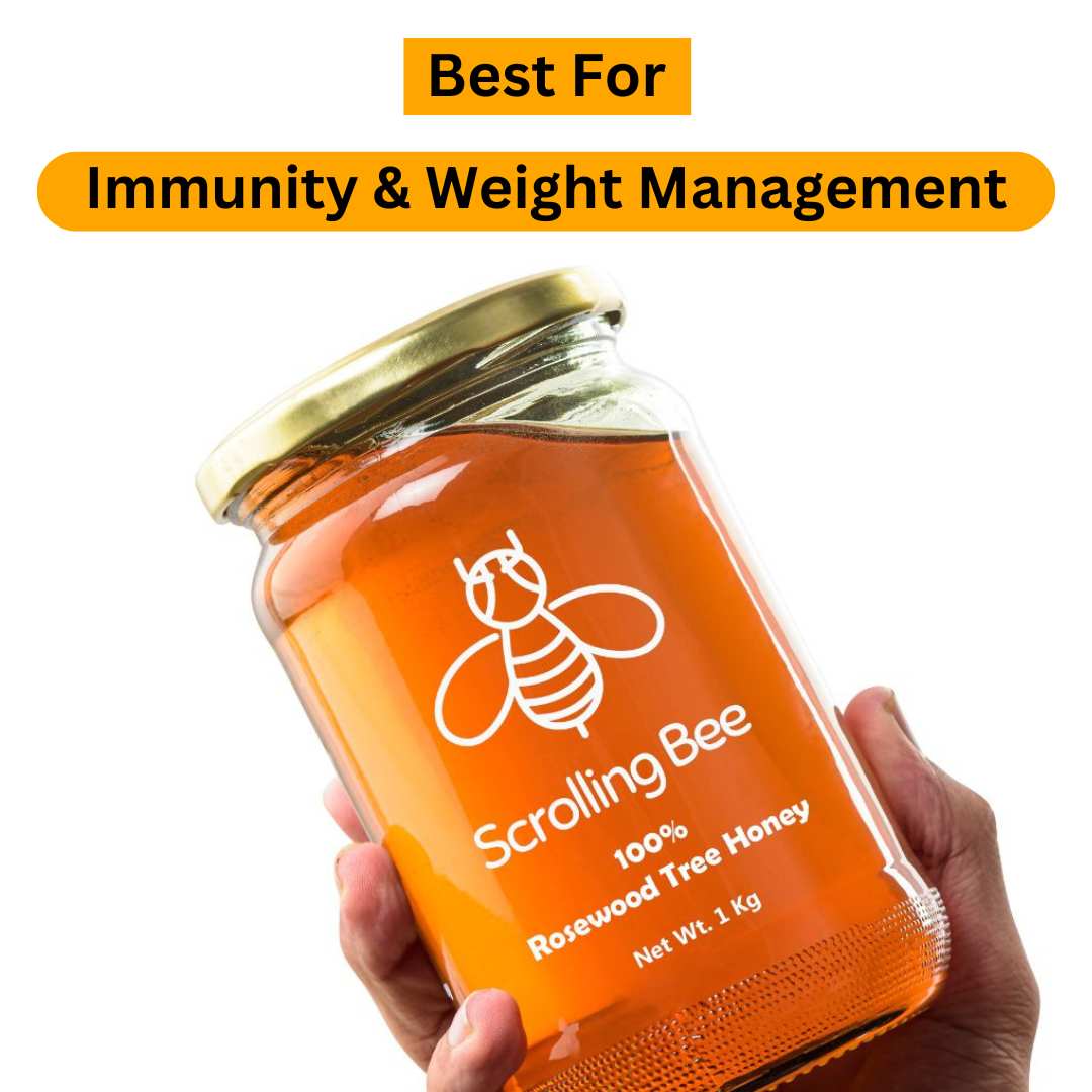 Rosewood Tree Honey – Scrolling Bee