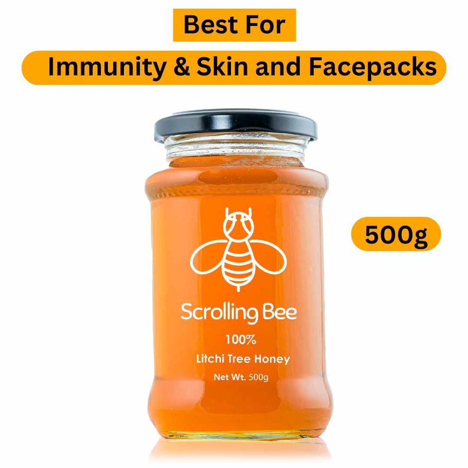 Raw Honey – Scrolling Bee