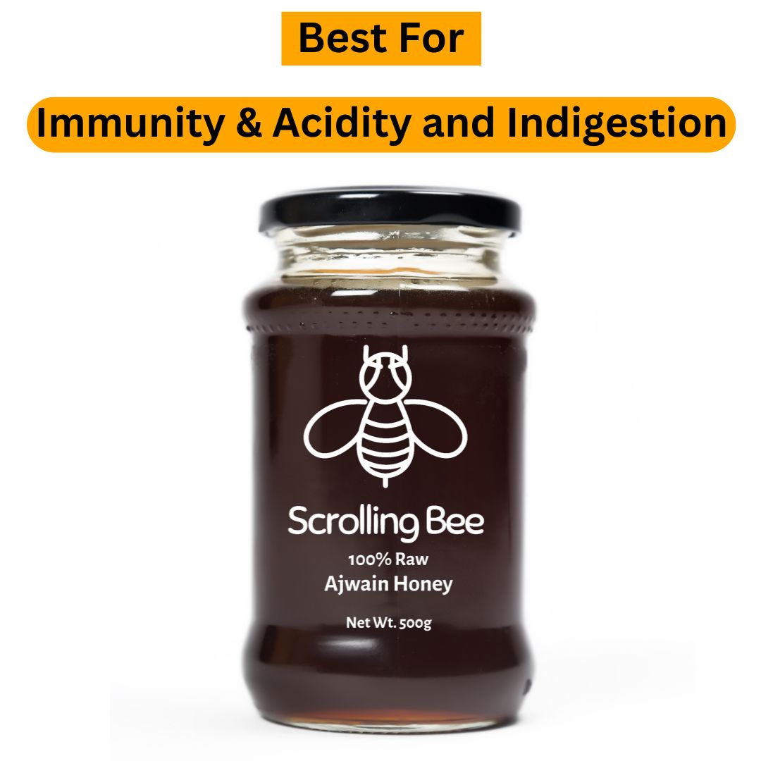 Ajwain Honey – Scrolling Bee
