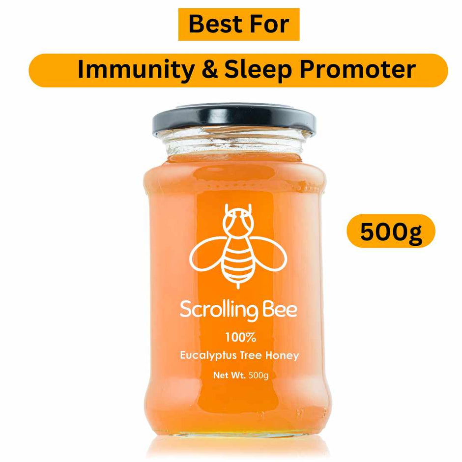 Raw Honey – Scrolling Bee