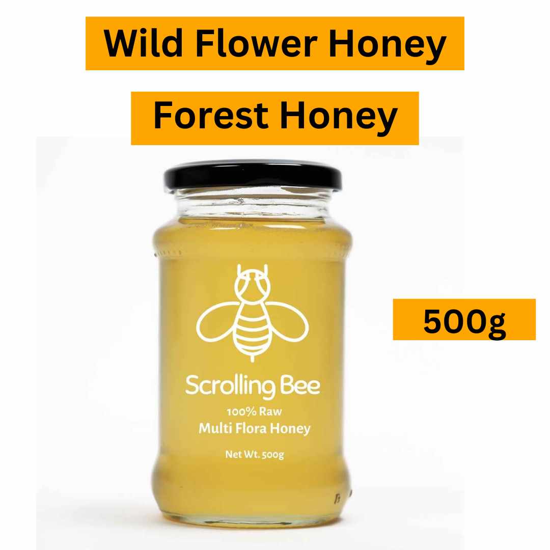 Wild Flower Honey – Scrolling Bee